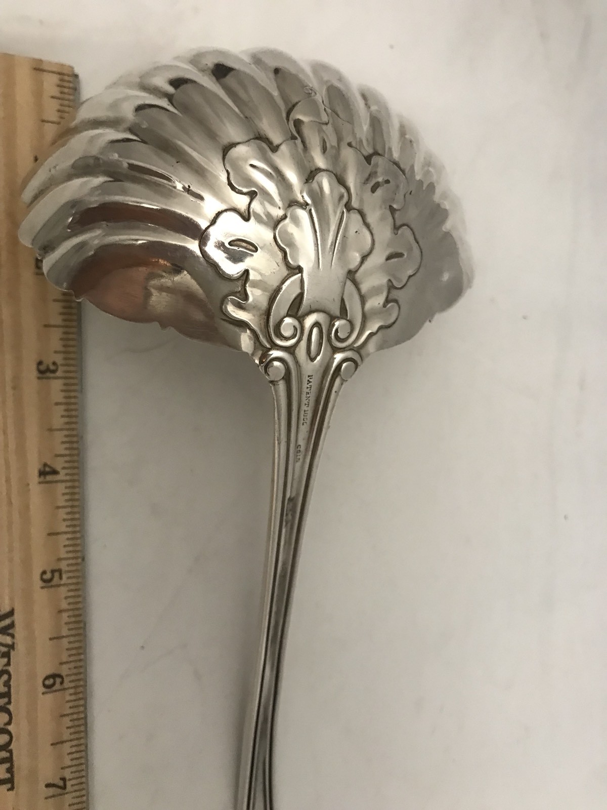 Gorham Josephine Coin Silver Soup Ladle Heavy 1855 | eBay