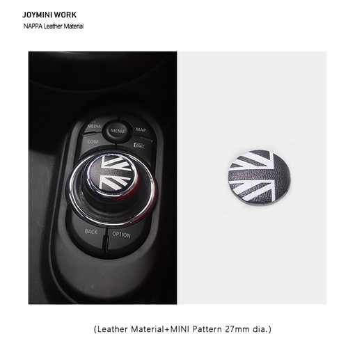 Car Central Control Multimedia Button Sticker For MINI cooper Car ...