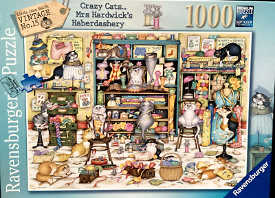 Ravensburger 1000pc CC Mrs. Hardwick's Haberdashery LJS 2024 jigsaw ...