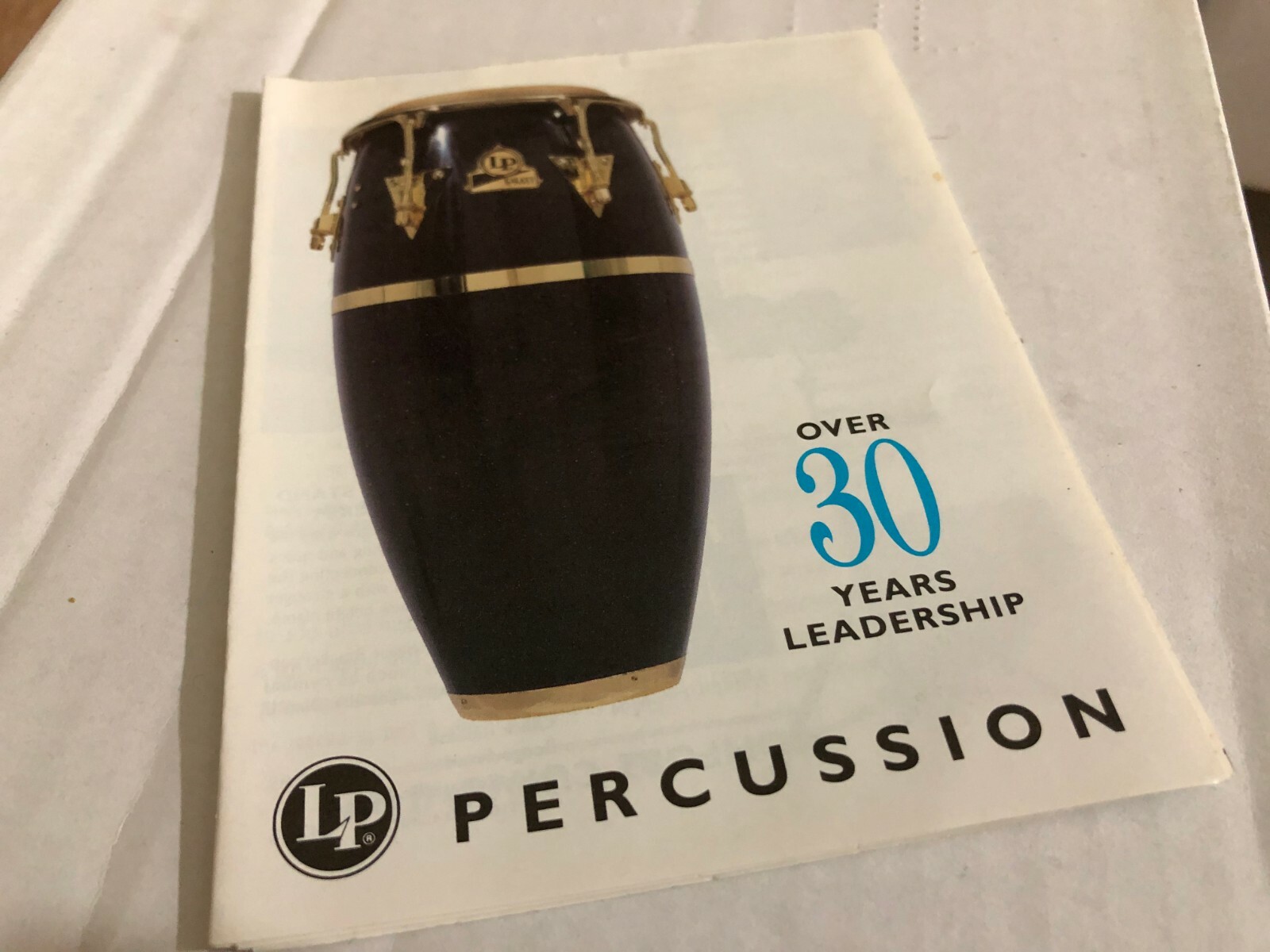 1994 VINTAGE MUSICAL INSTRUMENT CATALOG - BROCHURE - LP DRUMS | eBay