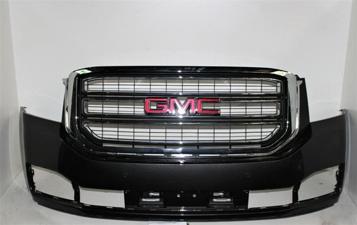 2015-2020 GMC Yukon Front Bumper Cover W/Sensor Holes & Grille (OEM) | eBay
