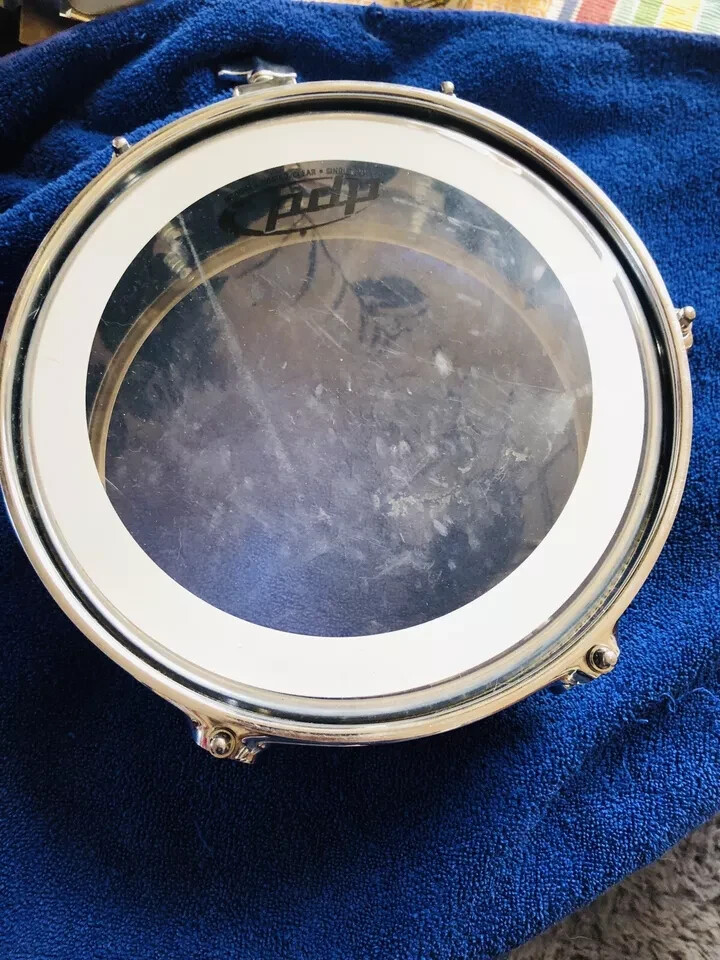 Pacific Drums by DW Mini Timbale, Chrome Plated Steel, 4X10 | eBay