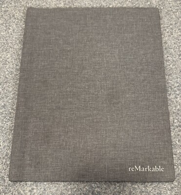reMarkable 2 Book Folio Polymer Weave Gray RM314 (Used) | eBay