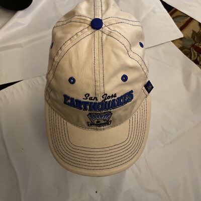 San Jose Earthquakes Hat Cap Adidas Adjustable Strapback Drew Pearson ...