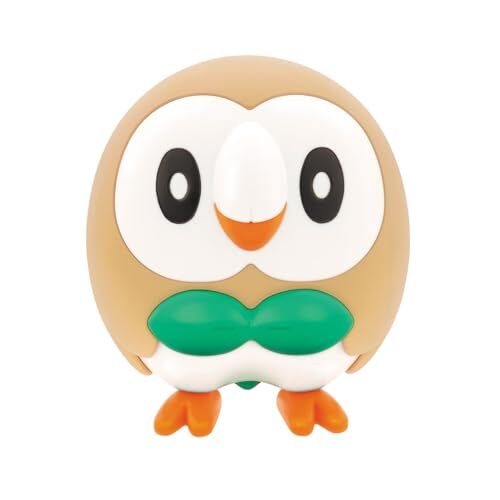 NEW BANDAI SPIRITS Pokemon Plamo Collection Quick!! 10 Rowlet Model Kit ...