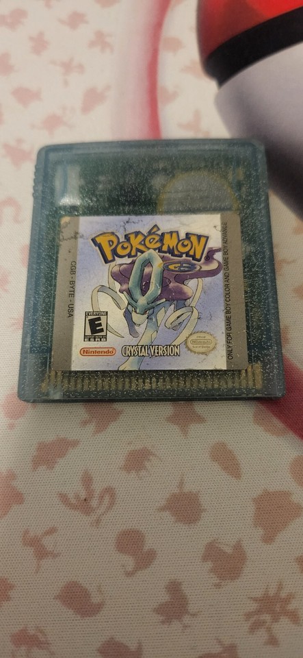 Pokemon: Crystal (Game Boy Color, 2001) New Save Battery 🔋 Same Day ...