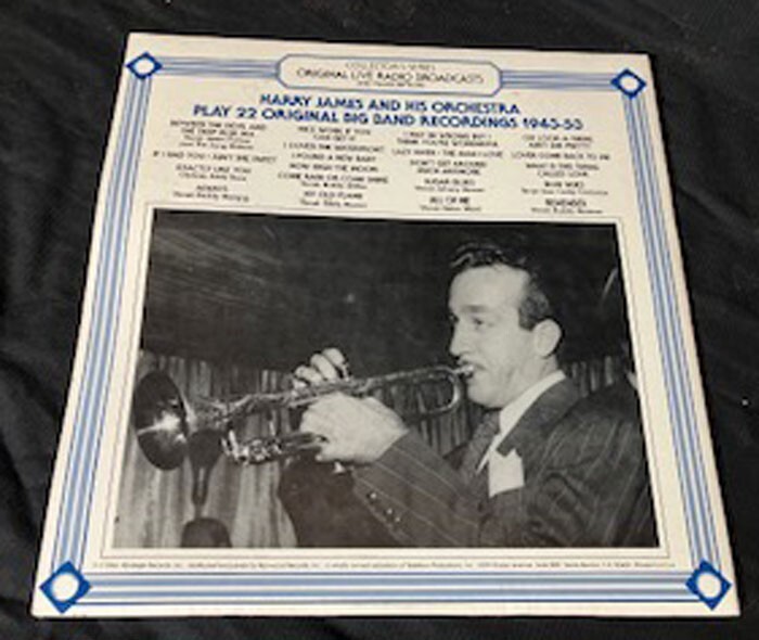 HARRY JAMES & HIS ORCHESTRA 22 ORIGINAL BIG BAND 33 RPM 2 RECORD SET ...