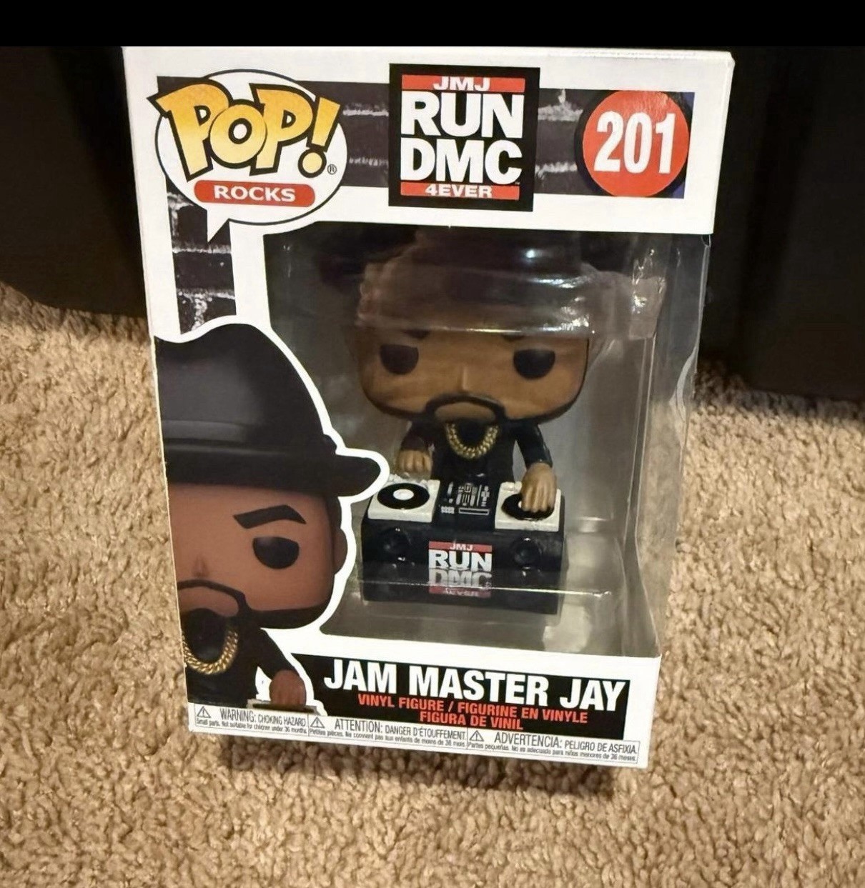 Funko Pop! Vinyl: Jam Master Jay #201 889698471664| eBay