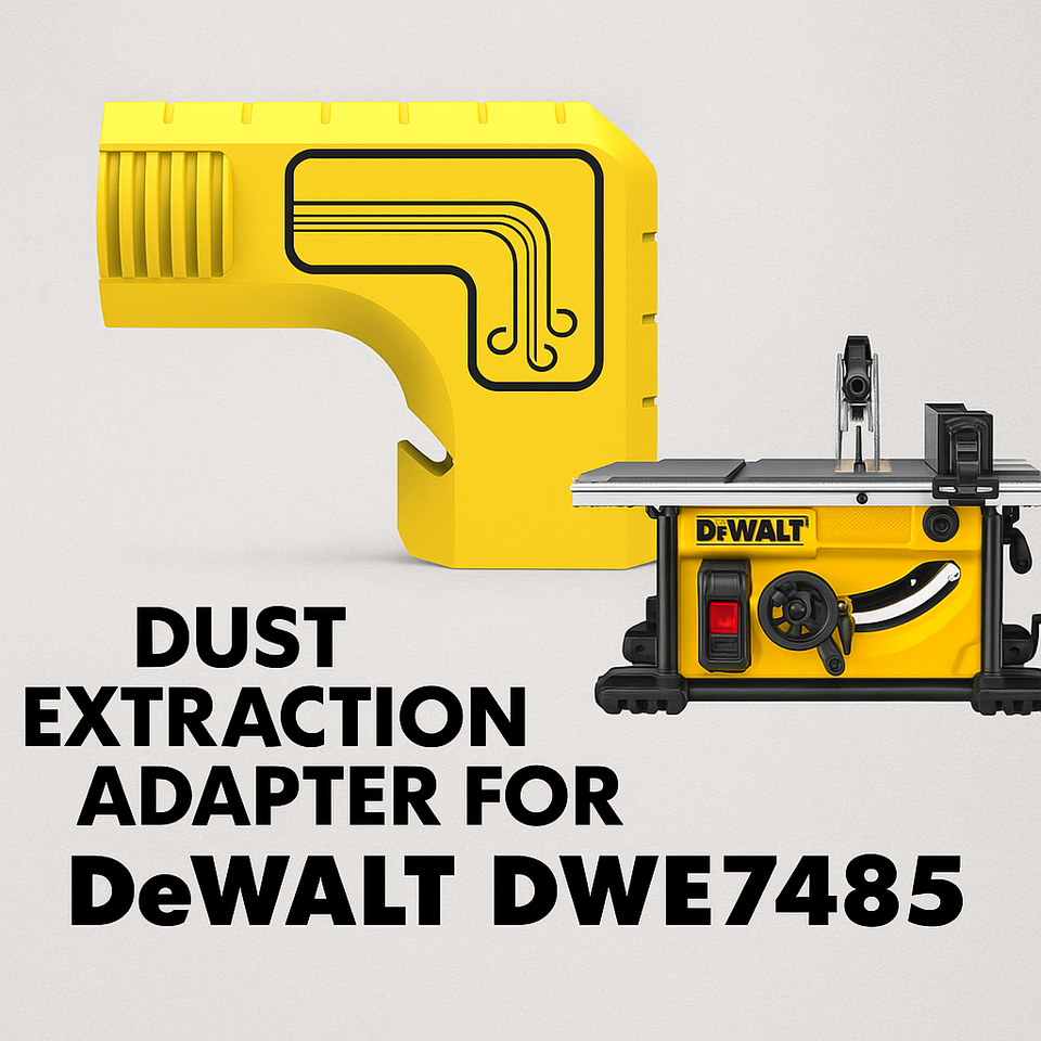 Dust Extraction Adapter for DeWALT DWE7485 Table Saw. NEW TOOL for ...