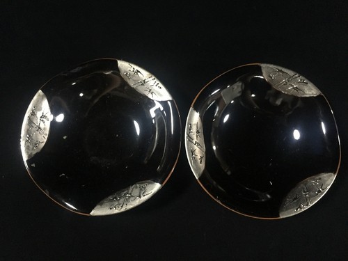X0899 Giapponese Ceramica Piattino Ciotola Set 2pc Vintage Stoviglie ...