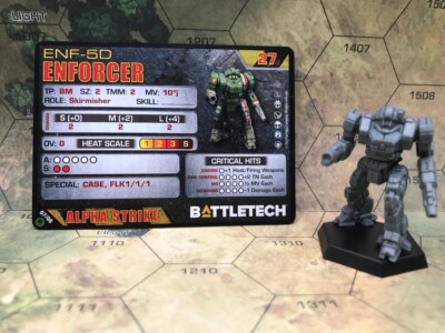 BattleTech Enforcer Alt Pose Medium Mech (CGL New Sculpt) | eBay