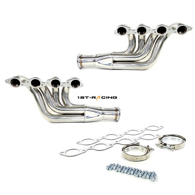 Longtube Exhaust Headers for Chevy BBC Big Block 396/427/454/507/572 V8 ...
