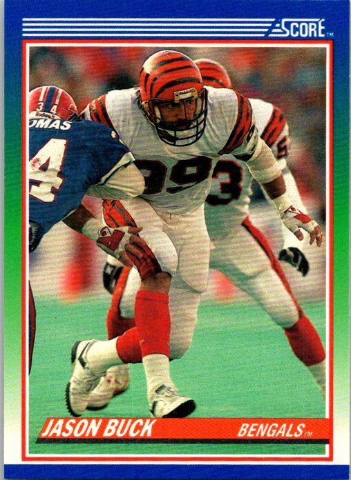 1990 Score Football 18 Jason Buck | eBay