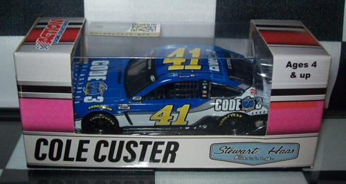 COLE CUSTER #41 CODE 3 ASSOCIATES 2021 NASCAR 1/64 ACTION DIECAST CAR ...