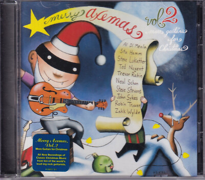 Merry Axemas 2 - Christmas Guitar /w Steve Lukather, Al Di Meola, Zakk ...