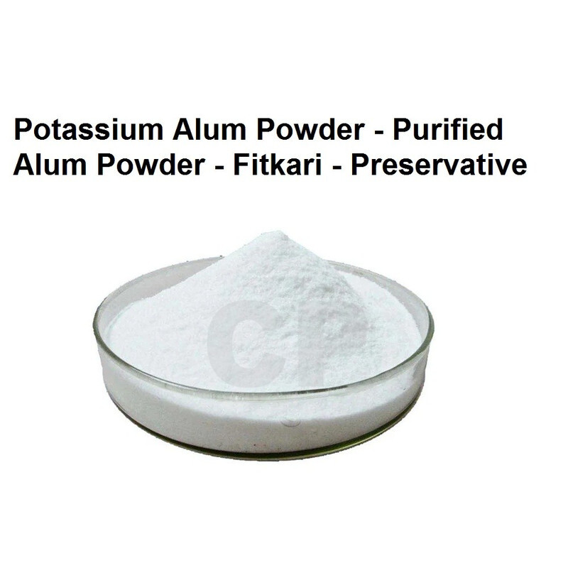 Potassium Alum Powder Purified Alum Powder Fitkari Preservative 1kg (35 ...