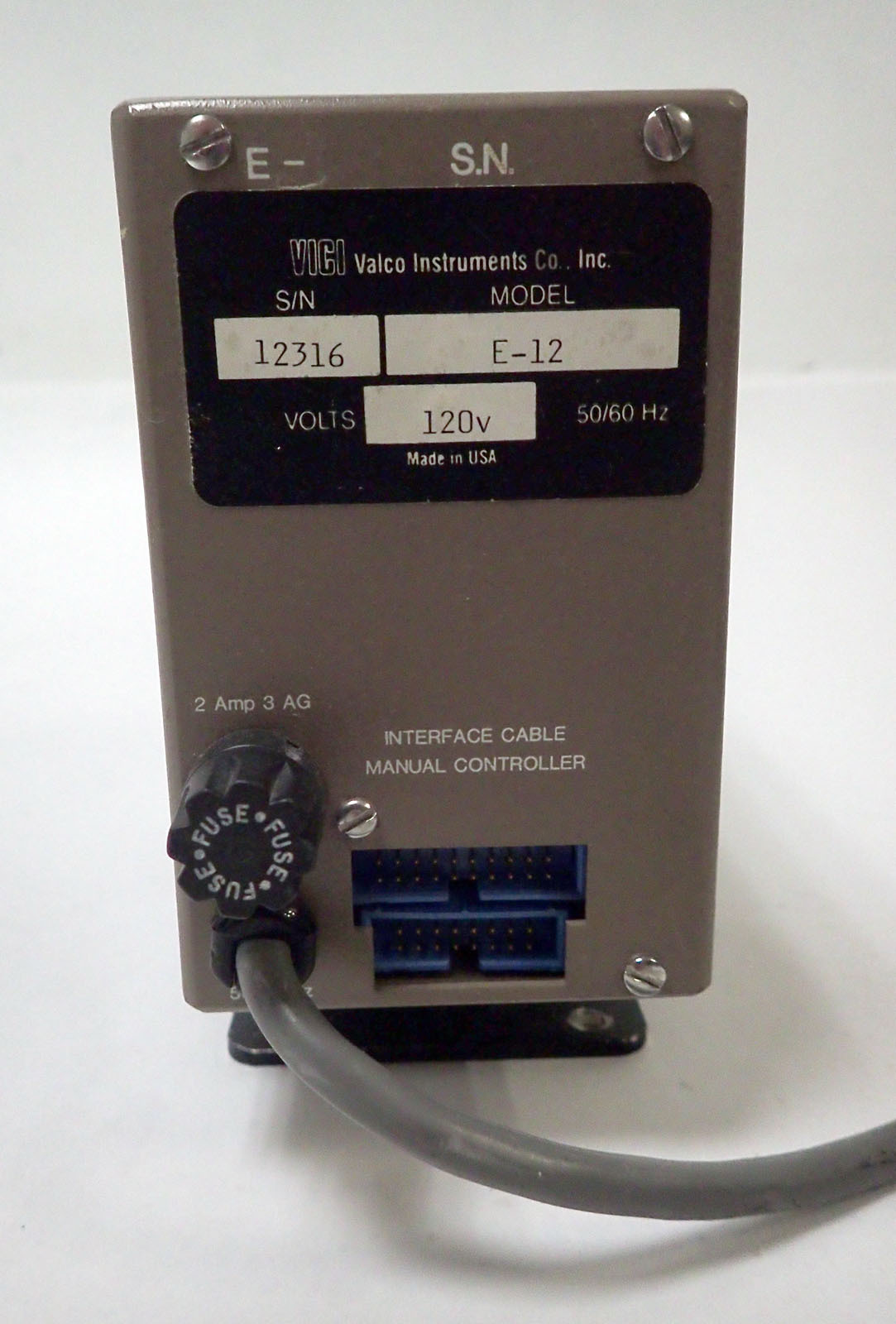 VICI VALCO E-12 120VAC 12 POSITION VALVE ACTUATOR | eBay