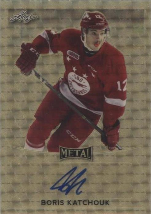 2015-16 Leaf Metal - Boris Katchouk #BA-BK1 Gold Super Prismatic /1 (AU ...