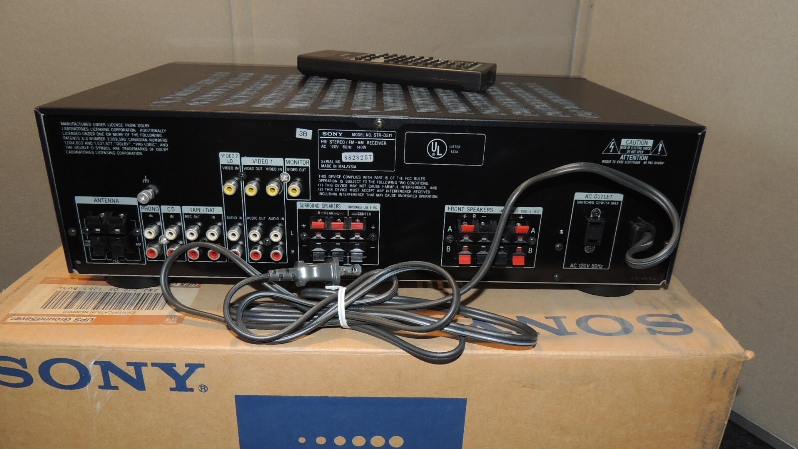 Sony STR-D511 FM Stereo Receiver | eBay