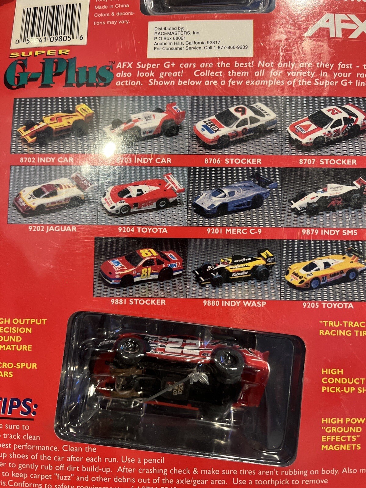 TOMY AFX SUPER G PLUS #22 AFX MONTE CARLO STOCKER NEW SRT MEGA G AURORA ...