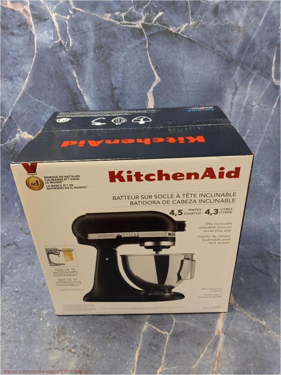 KitchenAid Ultra Power Plus 4.5qt Tilt-Head Stand Mixer - Matte Black ...