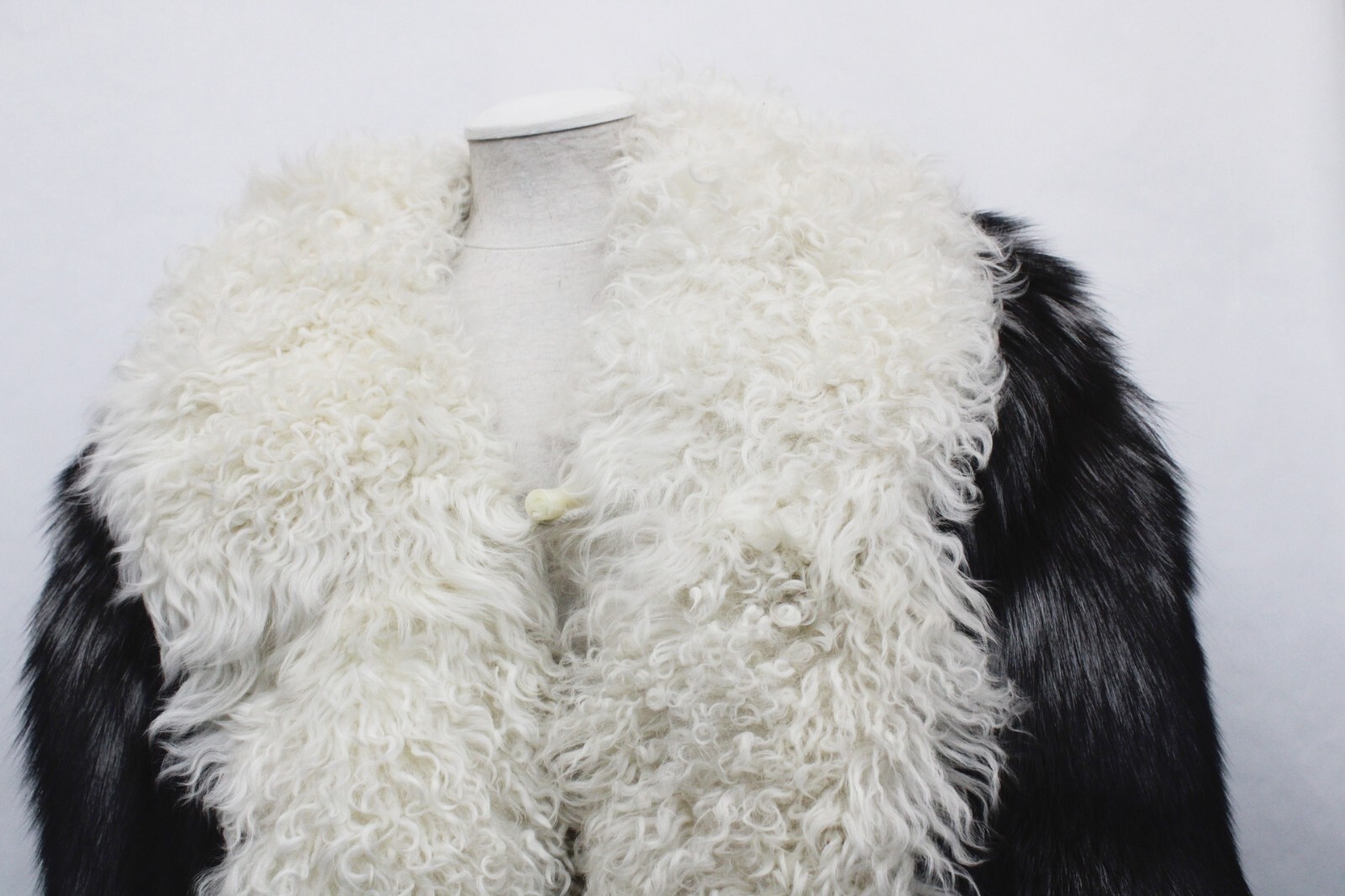 BRAND NEW SILVER FOX & CURLY LAMB FUR COAT JACKET MEN MAN SIZE ALL | eBay