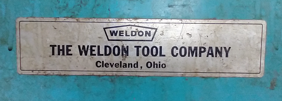 Weldon Axial & Radial Relief Fixture & Case Model S Grinding ...