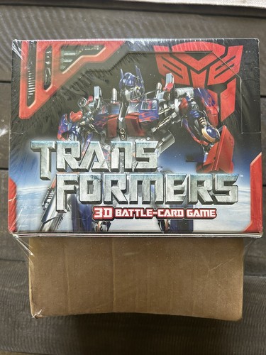 Transformers 3D Battle-Card Game factory sealed Booster Box! 30 packs ...