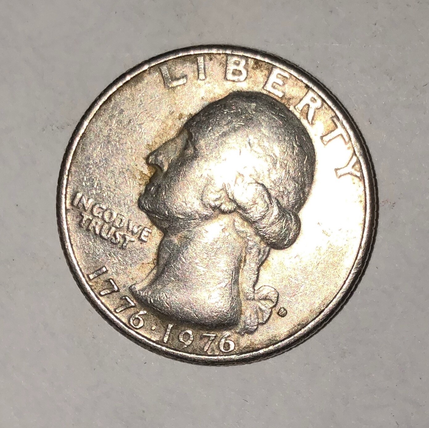 1776-1976 D US Bicentennial Quarter - filled Blobbed Mint Mark | eBay