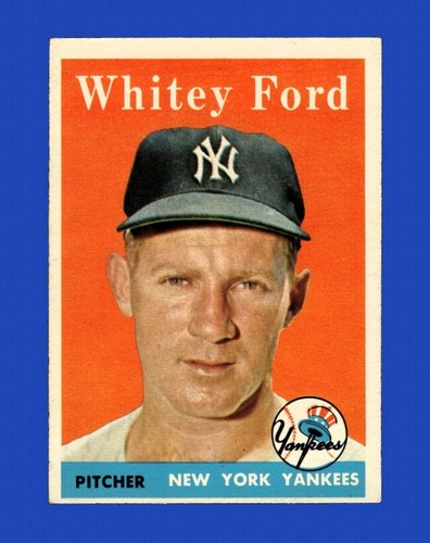 1958 Topps Set-Break #320 Whitey Ford EX-EXMINT *GMCARDS* | eBay