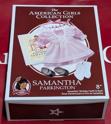 AMERICAN GIRL SAMANTHA BIRTHDAY OUTFIT & BOOK FOR 18" DOLL NEW (no doll ...