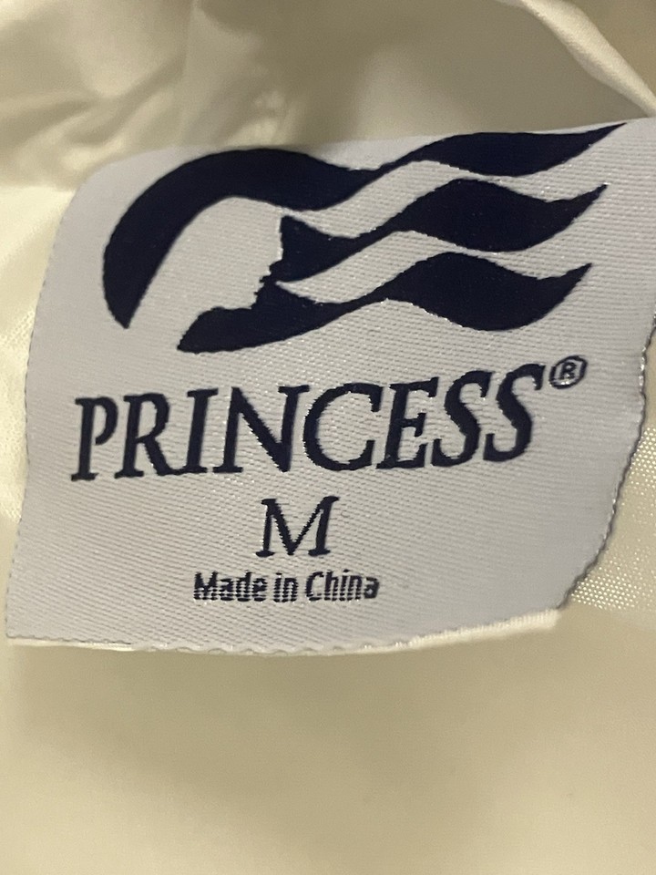 BRAND NEW Princess Cruise Snowy White Puffer Vest with Logo & Pockets ...