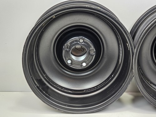 Set of 2, FWD Black 16x6.5 Smoothie Wheels 5x110mm Bolt Pattern With ...