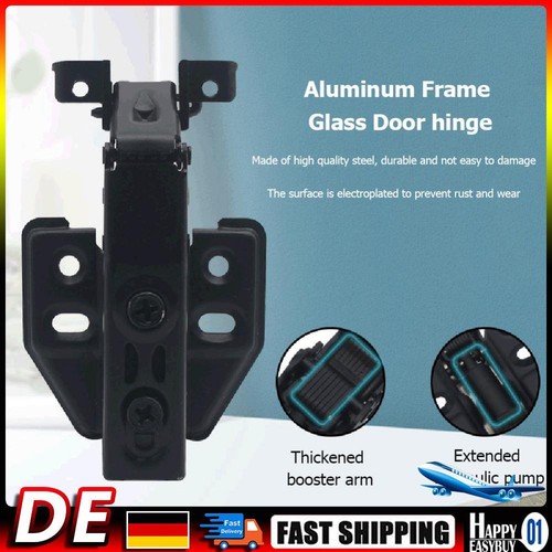 Aluminum Metal Frame Hinge Bathroom Kitchen Wine Cupboard Cabinet Door ...