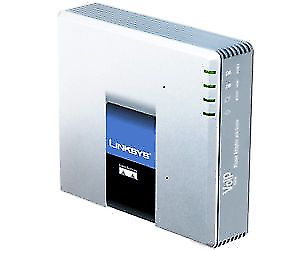 Cisco Spa2102-sf Clear Voice VoIP Adapter & 1 Port Router With 2 Phone ...