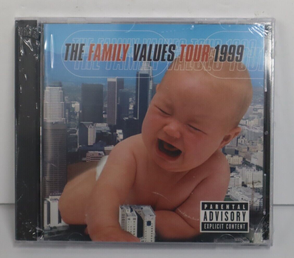 FACTORY SEALED The Family Values Tour 1999 (CD) Metalcore, Nu Metal ...