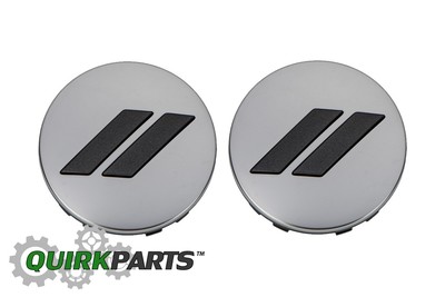 17-25 DODGE CHARGER CHALLENGER 20" WHEEL CENTER CAP CHROME SET OF 2 OEM ...