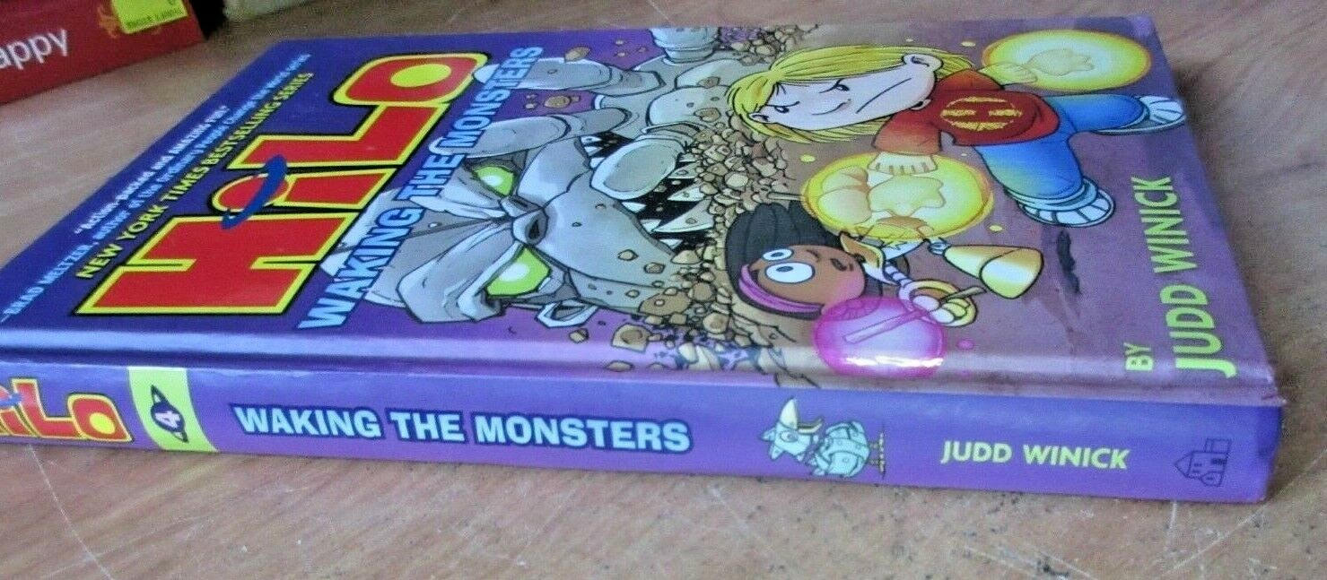 Hilo Book 4: Waking the Monsters by Judd Winick. 9781524714932| eBay