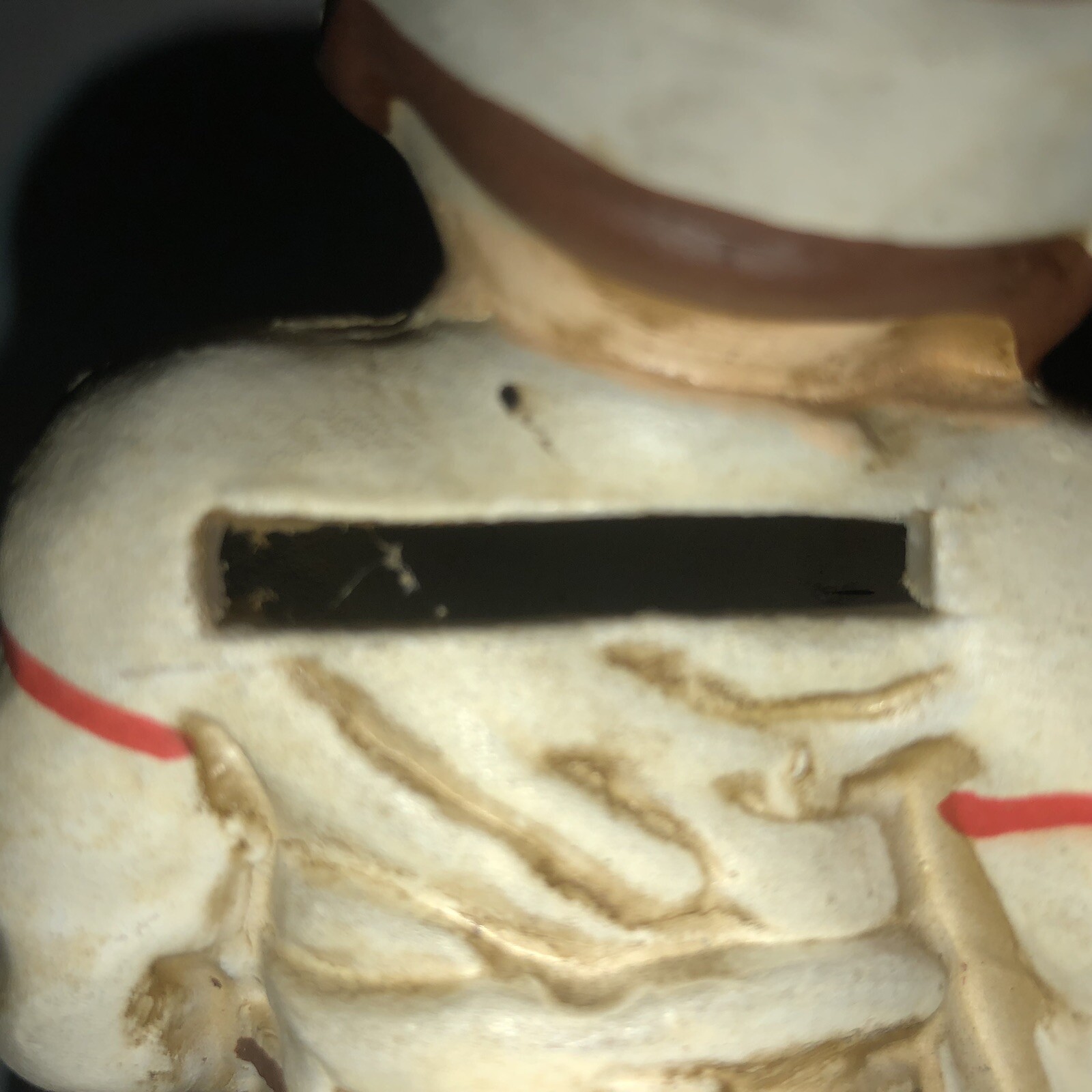 Vintage WORLDS GREATEST FOOTBALL PLAYER 7" Chalkware Bank Stopper 30s ...