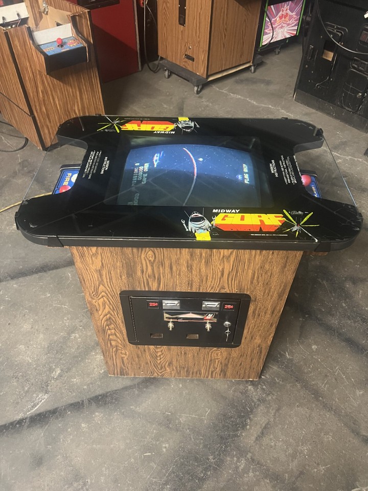 GORF Cocktail Table ARCADE MACHINE MIDWAY 1981 (Excellent) | eBay