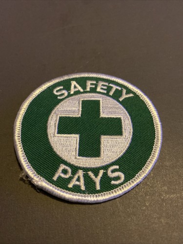 SAFETY PAYS Iron On Patch | eBay