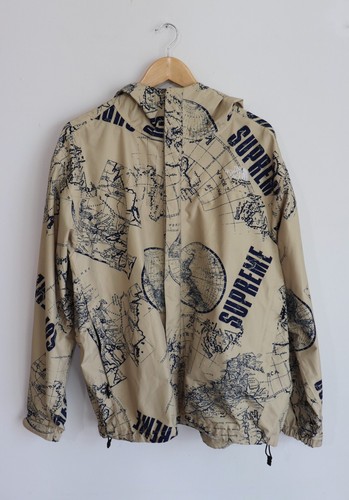 Supreme x The North Face Venture Jacket SS12 Tan Size XL NWOT Rare AOP ...