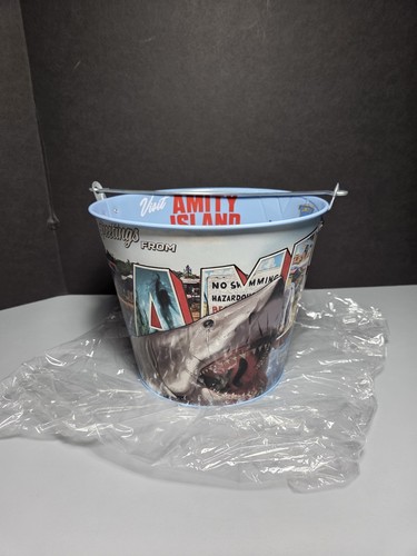 Jaws 50th Anniversary Popcorn Chum Bucket Brand New! | eBay