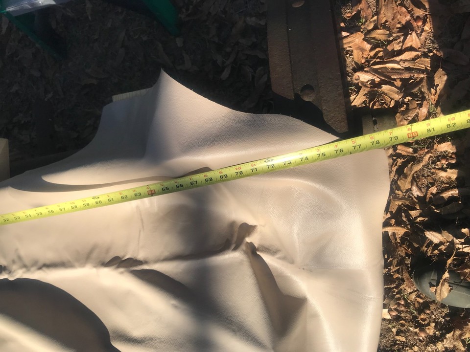 Townsend AIRCRAFT CDC Leather Citation Arena Sand CS-AS763-06CT 7'8" X ...