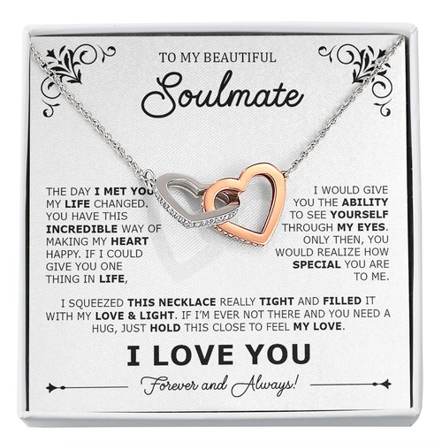 Valentine Necklace Gift For Wife - To My Wife Necklace From Husband ...