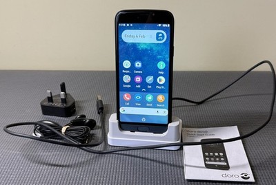 Doro 8050 Steel Grey Lightly Used ANDROID Seniors Smartphone Unlocked ...