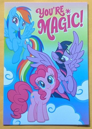 My Little Pony Birthday Greeting Card (+ Envelope 5x7") | eBay