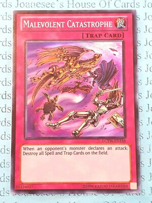 Malevolent Catastrophe LCYW-EN148 Super Rare Yu-Gi-Oh Card (U) New | eBay