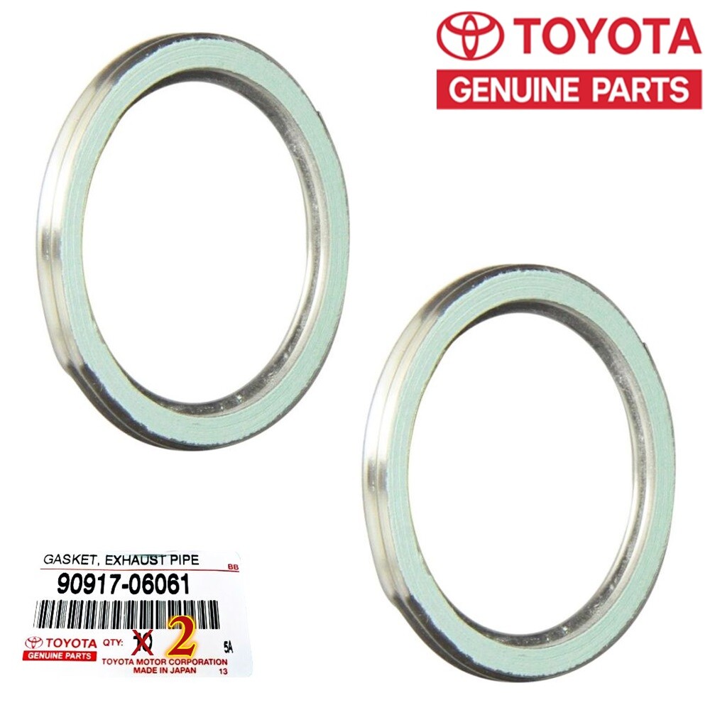 x2 GENUINE 1991-2004 Toyota Tacoma 4Runner Exhaust Front Pipe Gasket ...