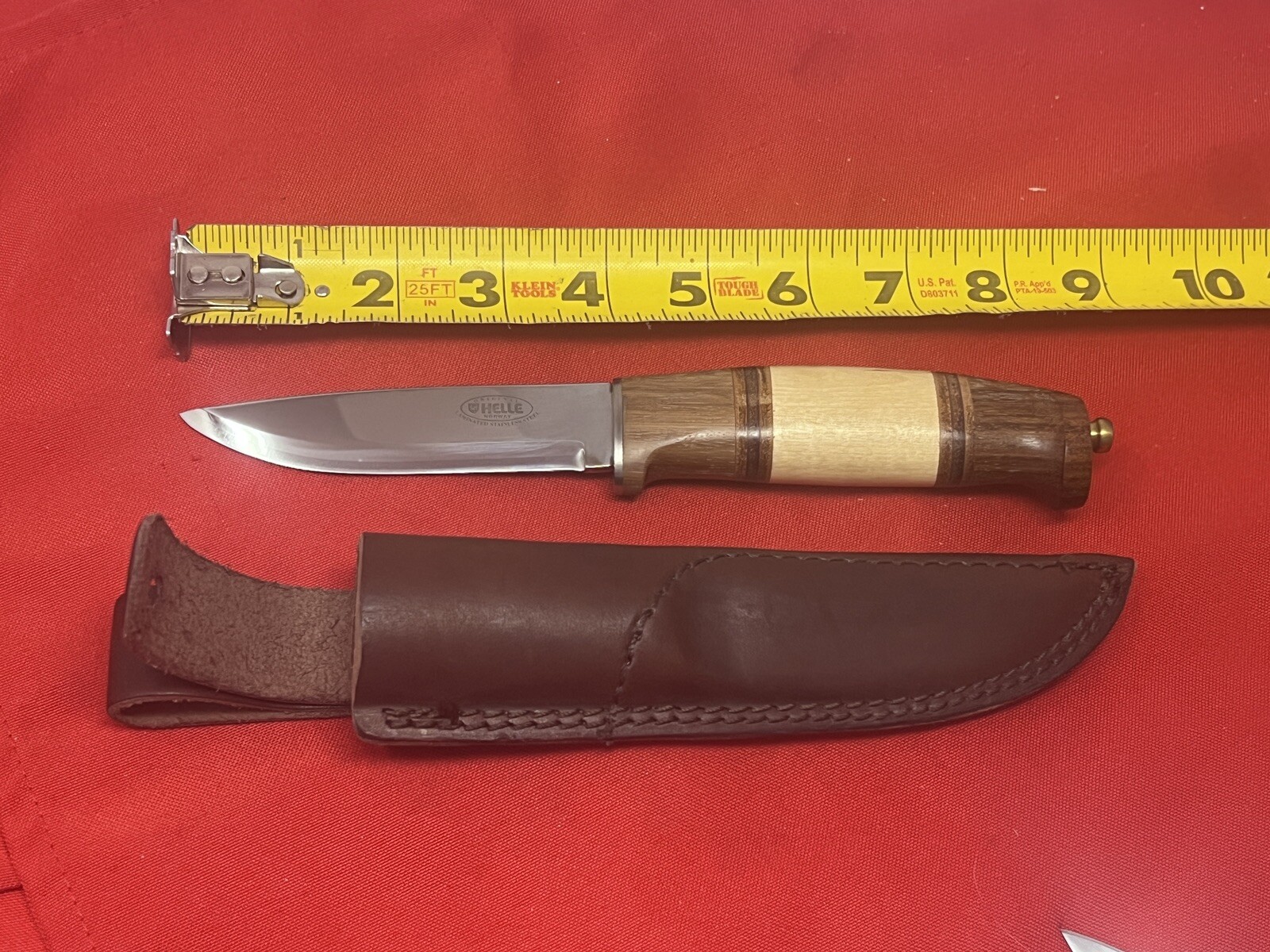 Helle Knives Norwegian Knife Old Stamp | eBay